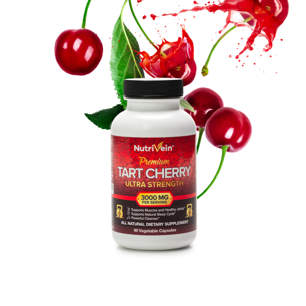 Tart Cherry 3000mg Capsules — Natural Supplement Store – Nutrivein