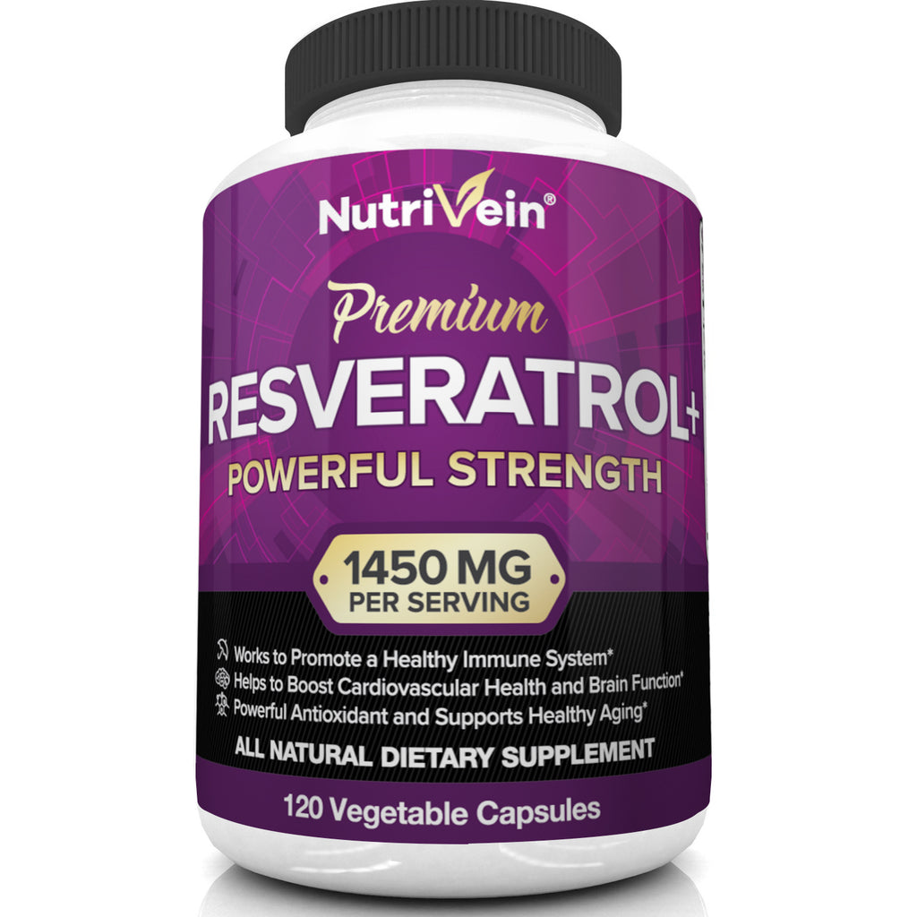 Resveratrol - Shop Natural Supplements With Antioxidants | Nutrivein
