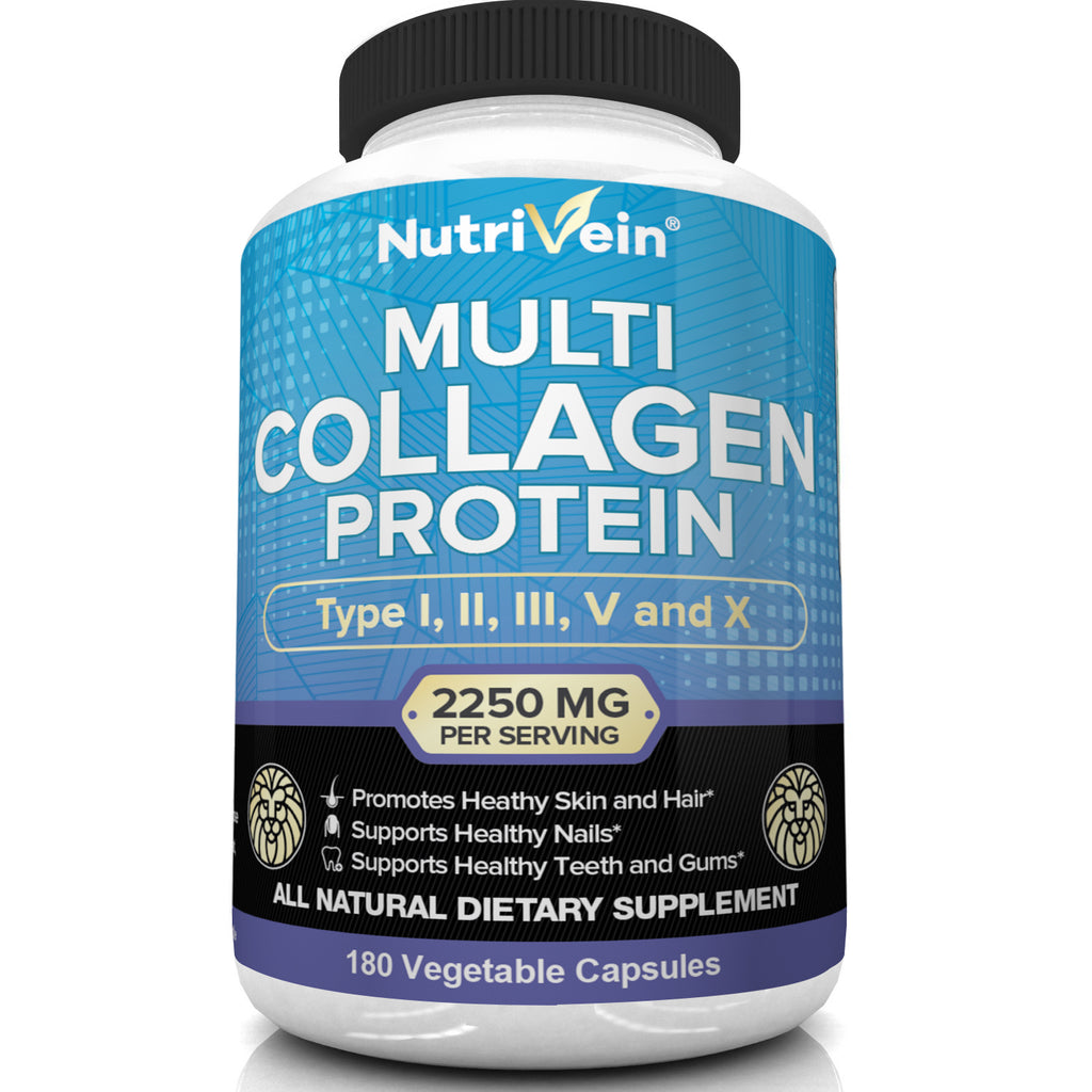 Multi Collagen Protein Capsules — Nutrivein Natural Supplement Store